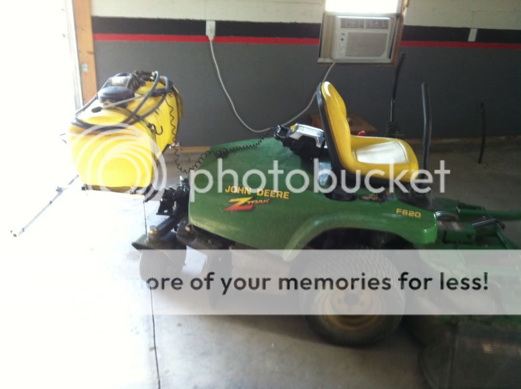 Mounted a sprayer to my zero turn | Lawn Care Forum