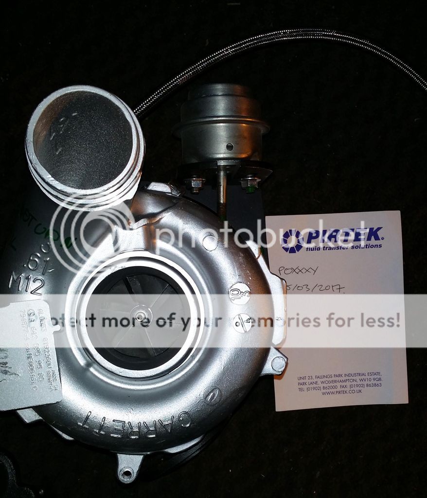 1.9 TDI GTB2260VKLR Turbo, Cast Manifold, Firad 80%+ Injectors, 4 Bar ...